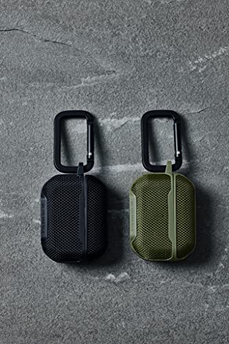 UAG Designed for AirPods Pro Case (2nd Generation 2022) Metropolis Ballistic ARMR Black - Rugged Protective Case Cover Compatible with MagSafe Charging with Keychain Carabiner by URBAN ARMOR GEAR