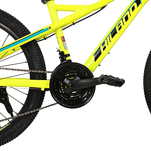 Hiland 26/27.5 Inch Mountain Bike Aluminum Frame 21 Speed MTB Bicycle with Suspension Fork