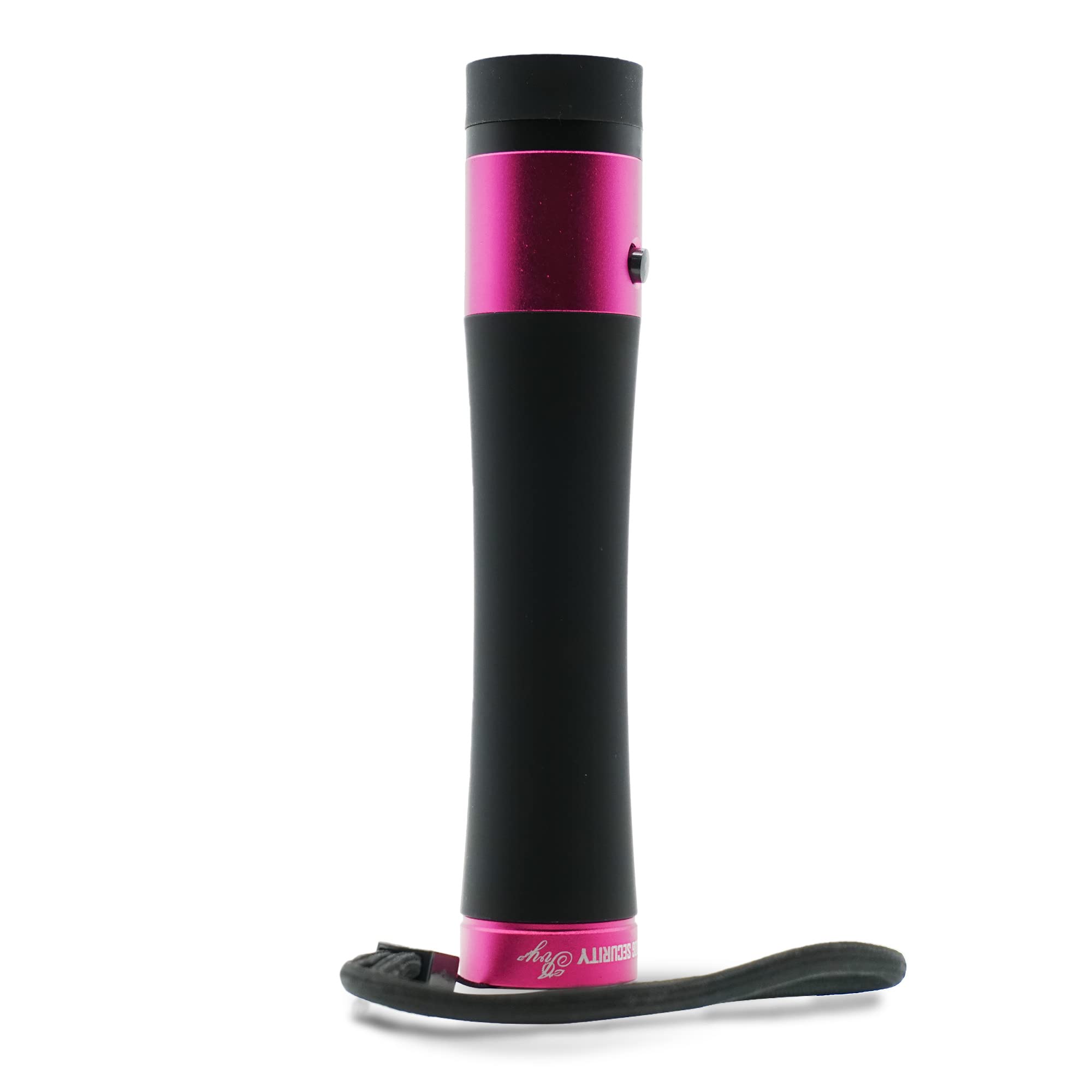 Guard Dog Ivy Stun Gun Flashlight - Self Defense Weapons for Women with Rechargeable LED Flashlight (Pink)