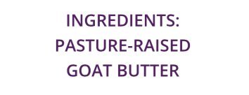 GOAT GHEE A2/A2 BY GOLD NUGGET GHEE, FULL-YEAR/PASTURE-RAISED, GRASS-FED, KETO & PALEO 8oz