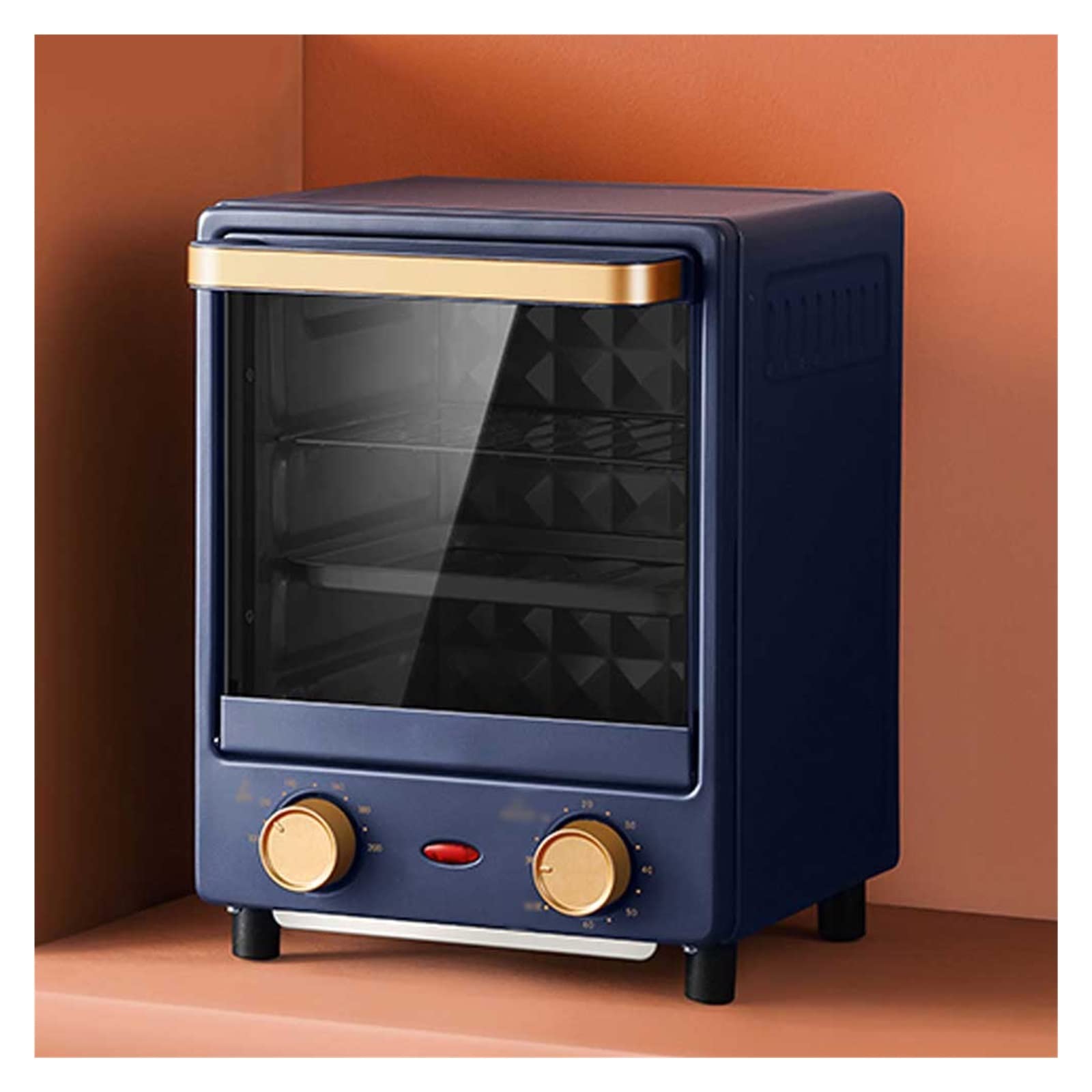 Guyana Household Electric Baking Oven Mini Vertical oven Intelligent Pizza Dessert Cake Maker 60min Timing Baking Tools