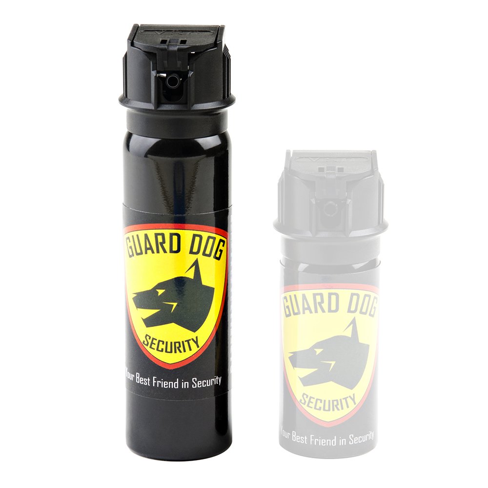 Guard Dog Security Fogger 4 oz Pepper Spray with UV dye - Police Strength with Flip Top design β 25 bursts