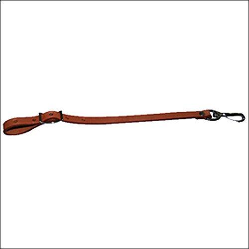 HILASON Western Tack Horse Chestnut Leather Strap Cinch Connector W/Snap