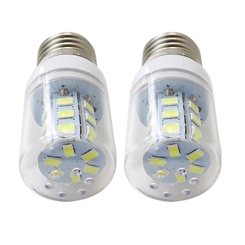 Gxcdizx 2Pack 5304511738 LED Light Bulb Refrigerator Replace# PS12364857 AP6278388 4584444 KEI D34L Refrigerator LED Bulb for Frigidaire Refrigerator