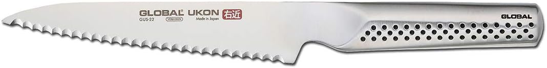 Global Ukon GUS-22-6" Serrated Utility Knife