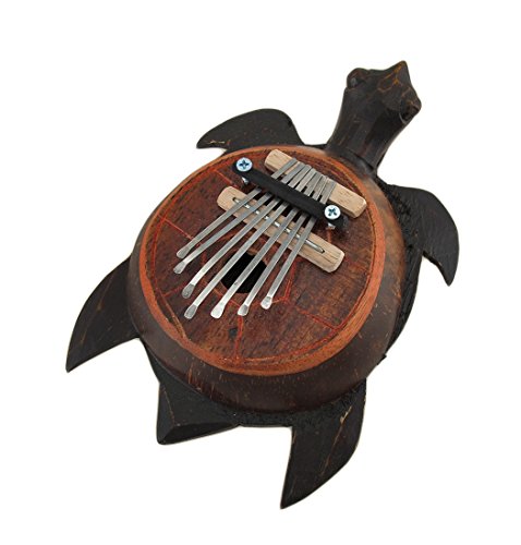 Hand Carved Sea Turtle Thumb Piano Karimba