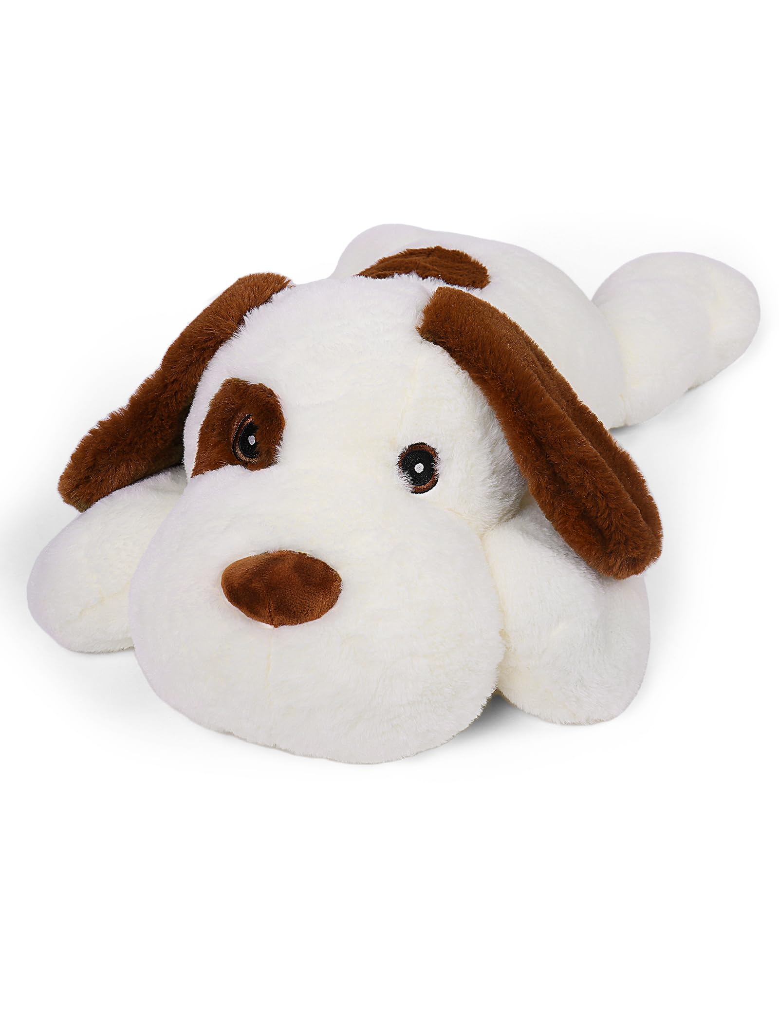 Gubuy 5 lb Weighted Animal Plush, 24in Weighted Cute Dog Plushie Toy Dolls Pillows (Dog)
