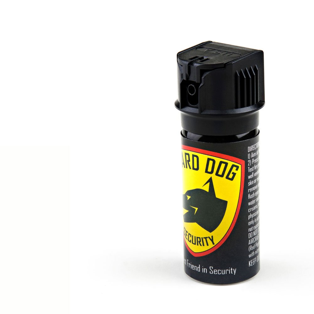 Guard Dog Security Fogger 2 oz Pepper Spray with UV dye - Police Strength with Flip Top design – 25 bursts