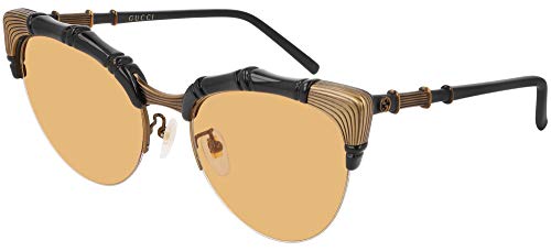 Gucci Yellow Cat-Eye Ladies Sunglasses GG0661S 002 56
