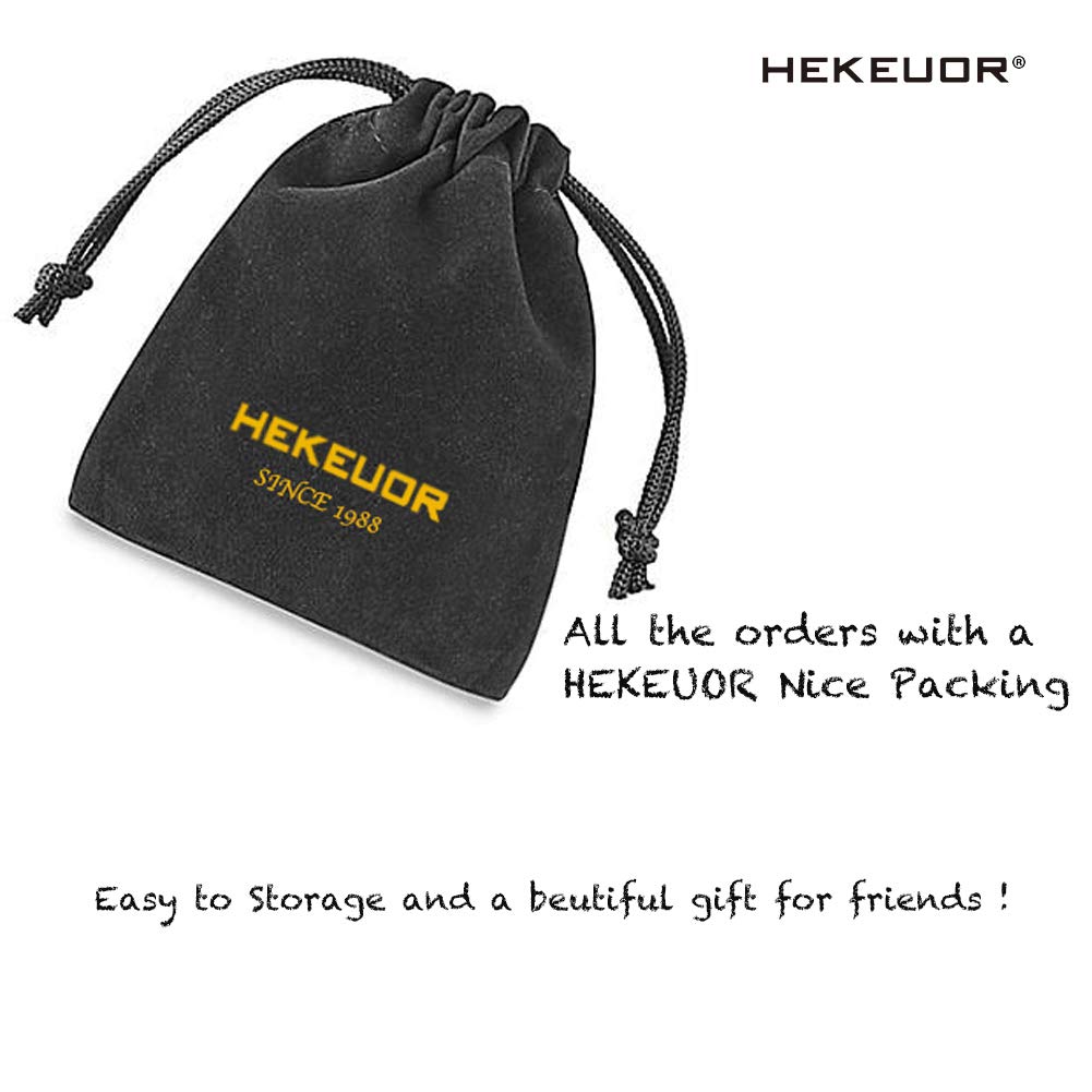 HEKEUOR 4 Piece 316l Steel Tapers and Tunnels Ear Stretching Kit Gauges Gauging Plugs Choose 1g 7/16 1/2 9/16 00g-14g (7/16"(11mm))