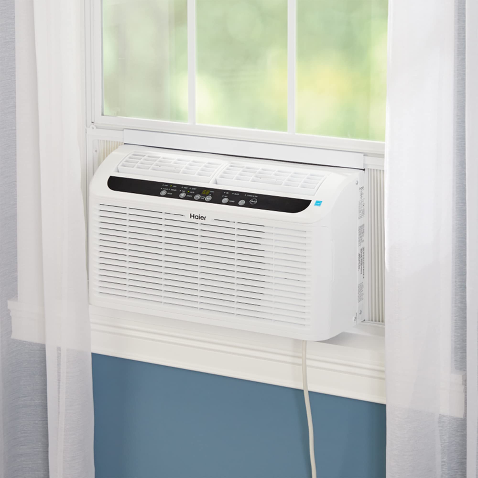 Haier ESAQ406T Serenity Series 6, 000 BTU 115V Window Air Conditioner with Ultra Quiet Sound Package
