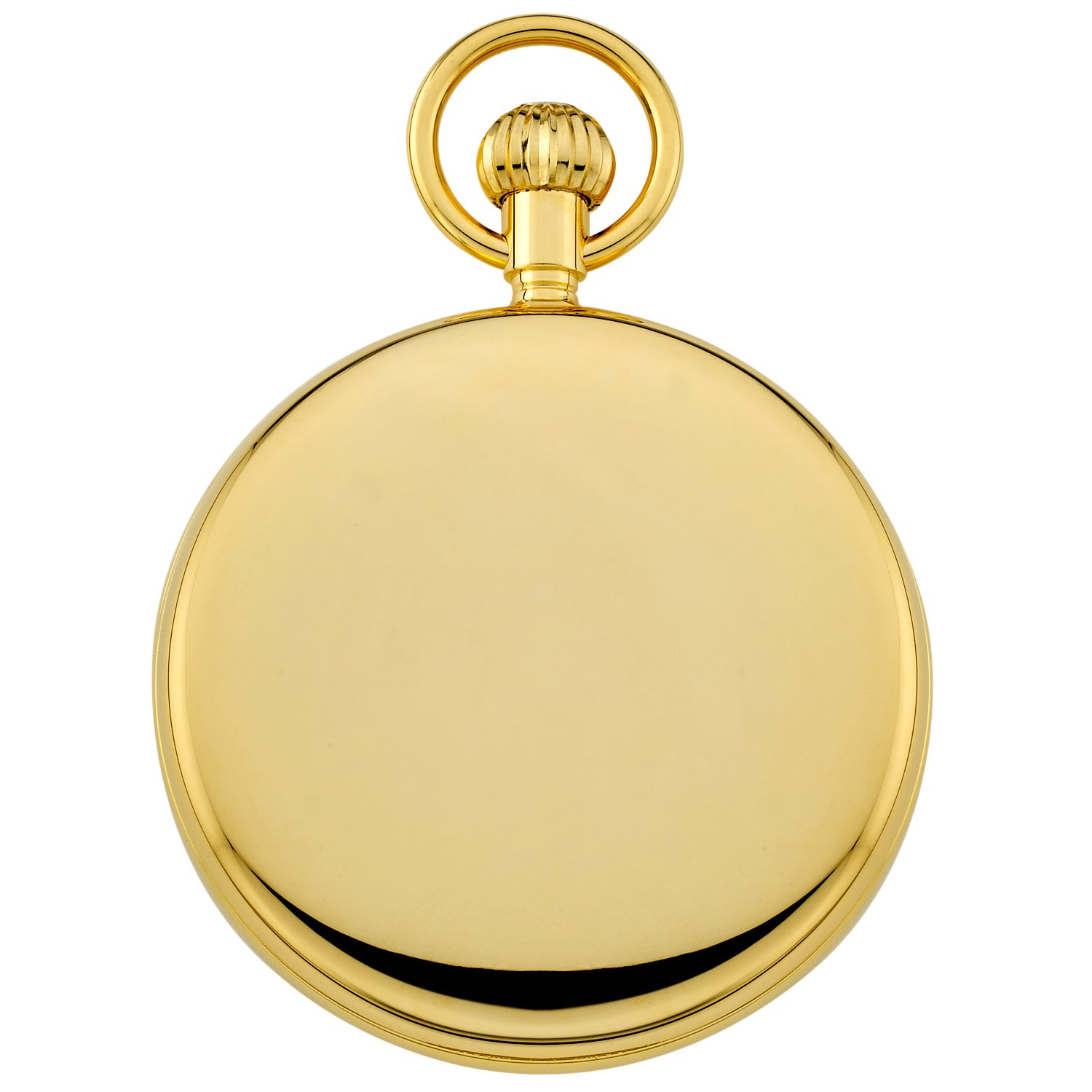 Gotham Men's Gold-Tone Mechanical Hand Wind Railroad Pocket Watch # GWC14102G