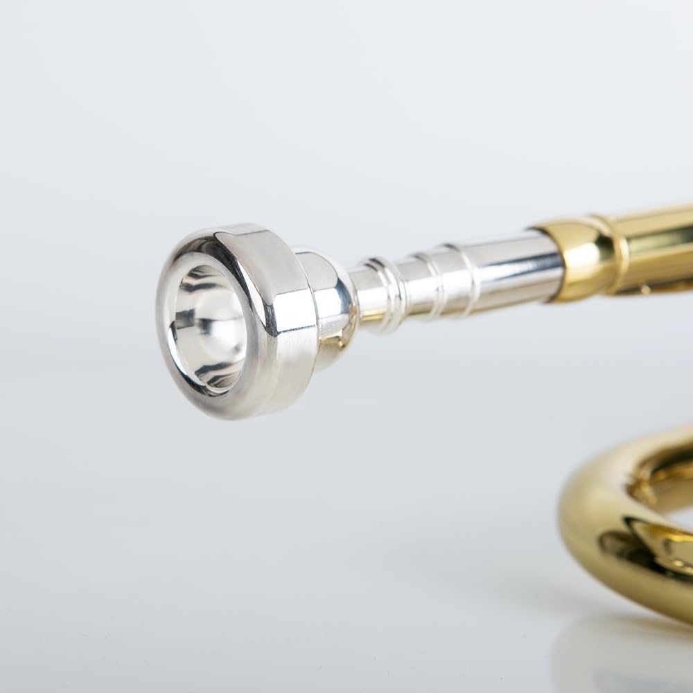 Glory Silver Plated Bb Trumpet Mouthpiece,7c