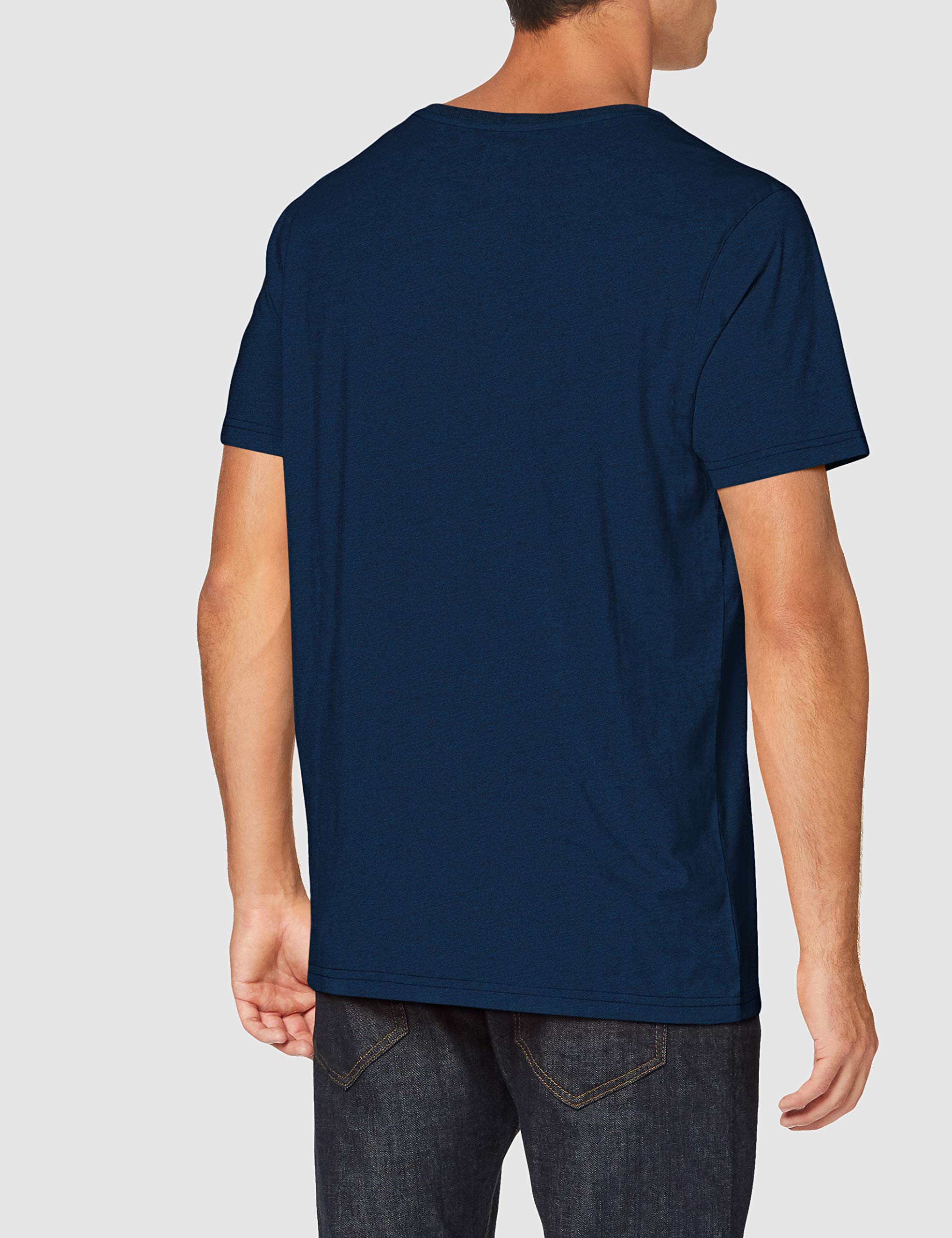 Helly Hansen Men's Fjord T-Shirt, 592 Navy Sailboat, Medium