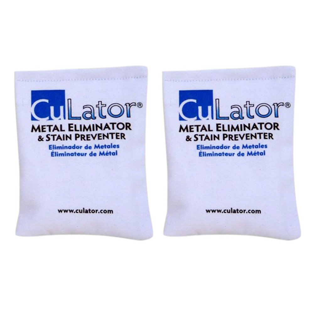 Periodic Products CuLater Swimming Pool Metal Eliminator & Stain Preventer 2 x 1 PowerPak
