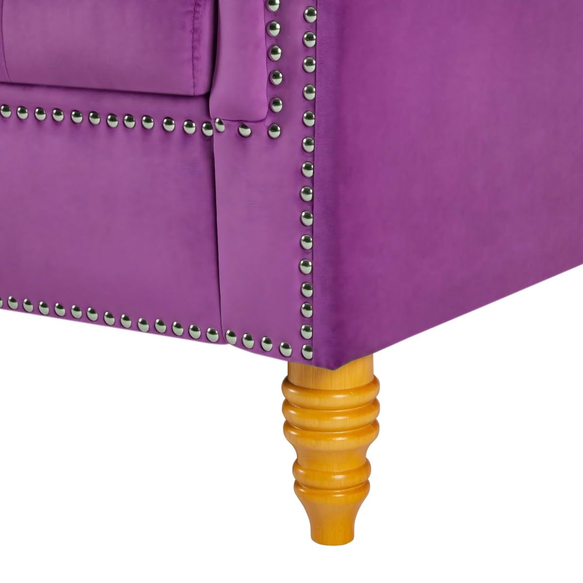 Rukasto Sofa Stool with 2 Pillows - Stylish Storage Stool for Living Room and Lounge