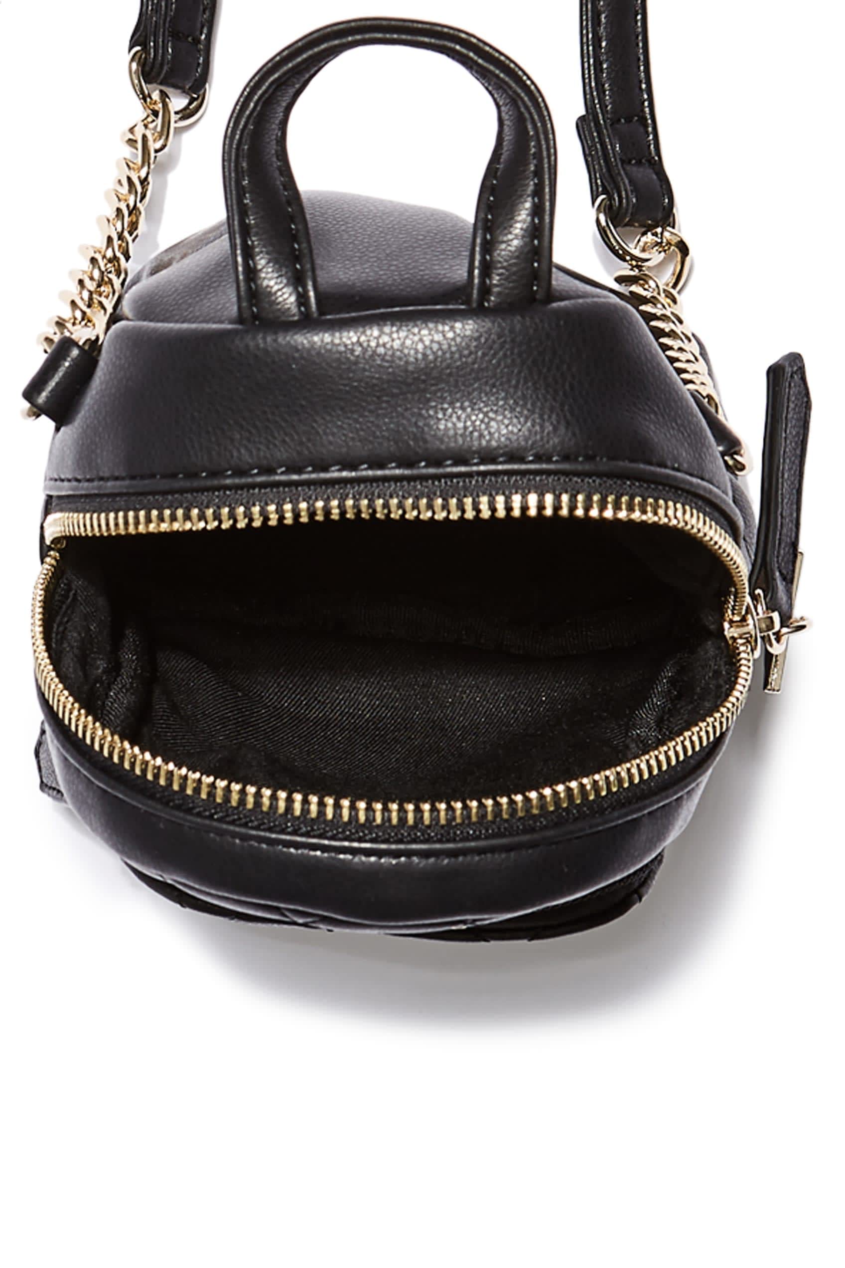 GUESS Factory Evan Quilted Mini Crossbody Backpack