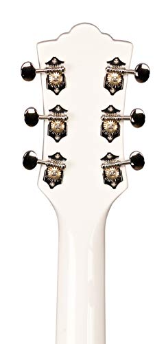 Guild '16 S-100 Polara Solid Body Electric Guitar with Deluxe Gig Bag (White)