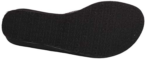 GUESS Womens Sarraly Flip-Flop, Pewter 179, 8 US