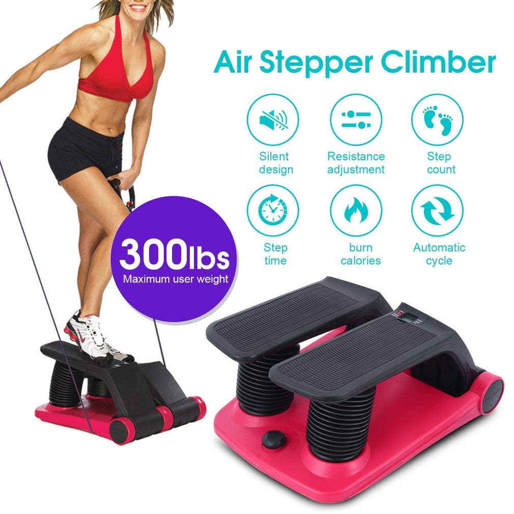 HappGrand Air Stepper Climber Exercise Fitness Thigh Machine for Home Workout Gym