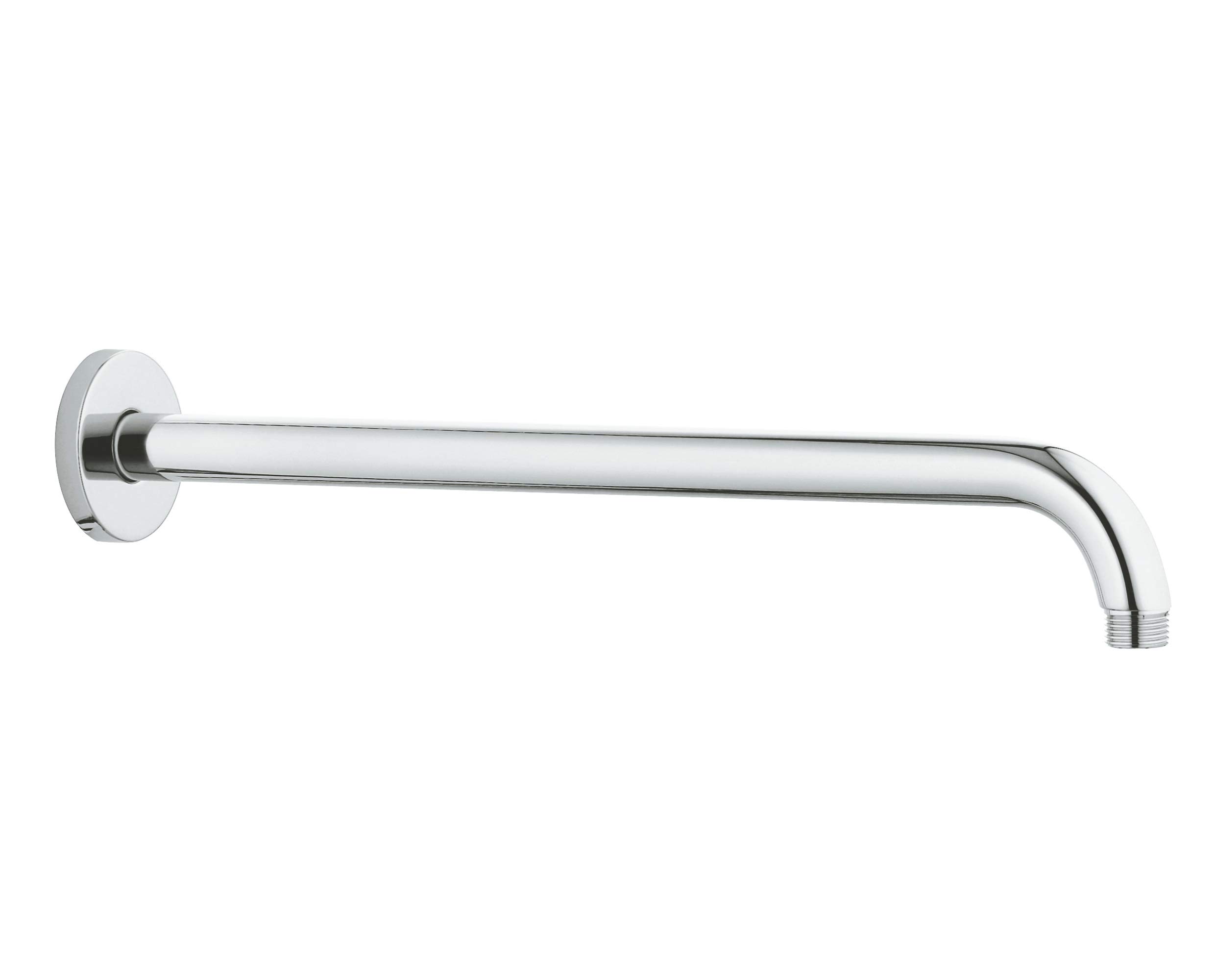 GROHE 28540000 Rainshower 15-Inch Fixed Shower Arm, Starlight Chrome