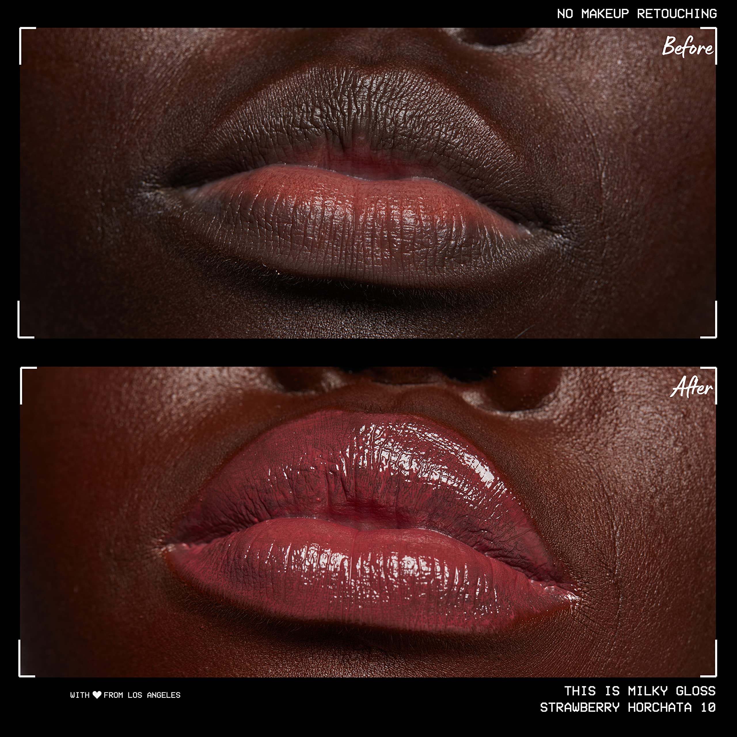 NYX PROFESSIONAL MAKEUP This Is Milky Gloss, Lip Gloss with 12 Hour Hydration, Vegan - Strawberry Horchata (Mauve Pink)