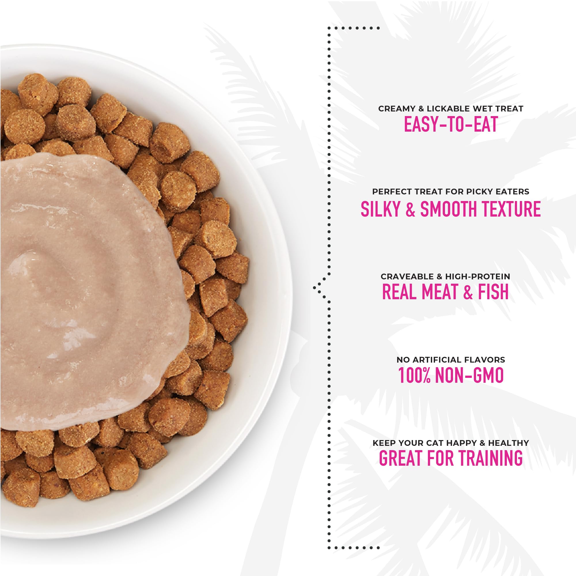 Tiki Cat Stix Mousse Treats, Variety Mega Jar, Single Serve Indulgent Lickable Treat or Dry Food Topper, 50 Count, 25 oz. (0.5 oz./Stick)