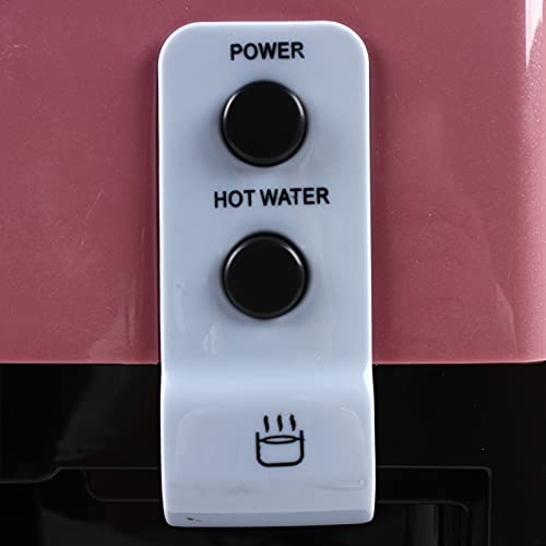TQSHOoP Countertop Water Cooler Dispenser, Hot Cold Water Dispener, 5 Gallon Freestanding Top Loading Water Dispenser for Office Room Use