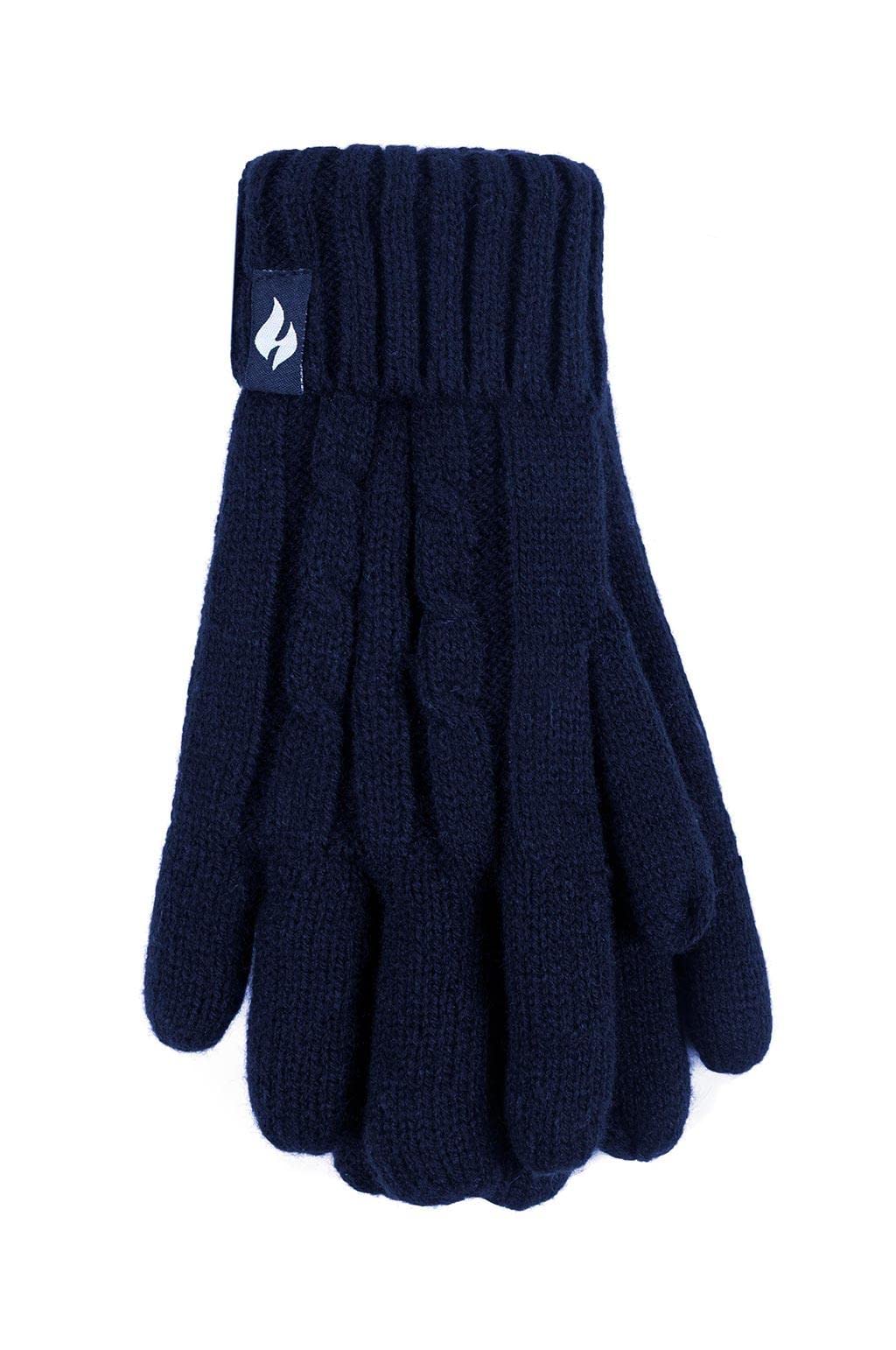 HEAT HOLDERS Women's Standard Pair of Gloves, Black, Small/Medium