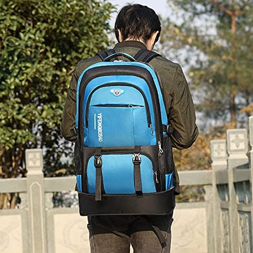 TTEDMO 2023 New Expandable Large-Capacity Oxford Backpack, 65 Liters Expandable Large-Capacity Oxford Backpack (Black)