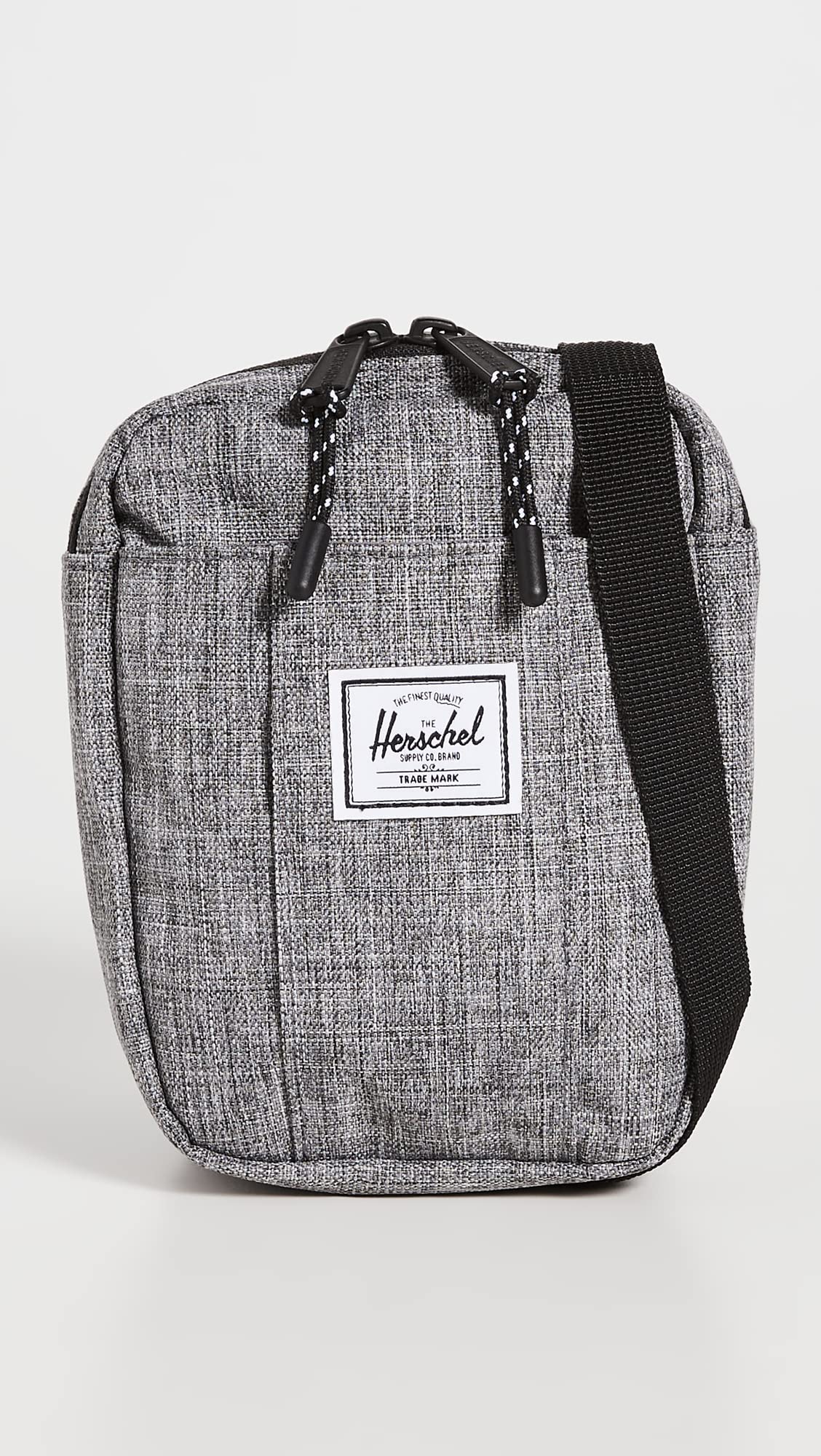 Herschel Cruz Body Bag, Raven Cross Hatch, 0.5L