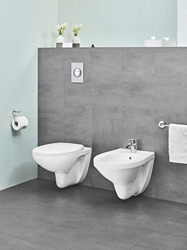 Grohe 40457001 BauCosmopolitan Paper Holder without cover, Starlight Chrome