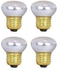 HC Lighting - R14 Reflector 25-Watt 120V/130V Dimmable E26 Standard Screw Base 25W Frosted Lava lamp and Reflector Bulb (4/PK)