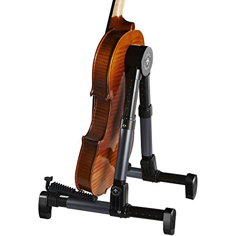 Guitar Stand for Acoustic/Electric/Classical Guitars and Violin, Ukulele, Bass, Banjo, Mandolin -Folding, Portable & Lightweight