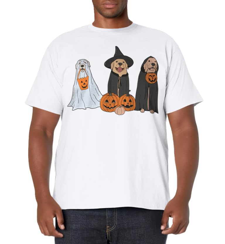 Halloween Labrador Golden Retriever T-Shirt