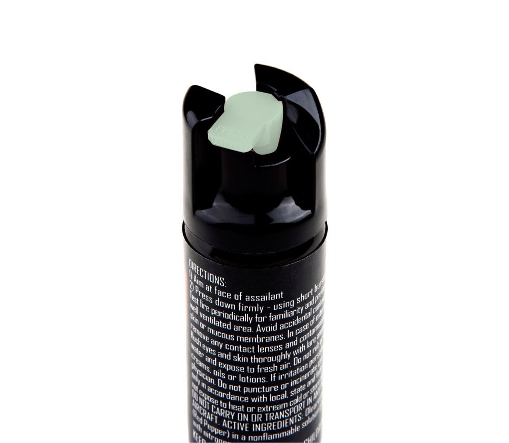 Guard Dog Security Glow in The Dark 3 oz Pepper Spray with UV dye - Police Strength – 25 bursts