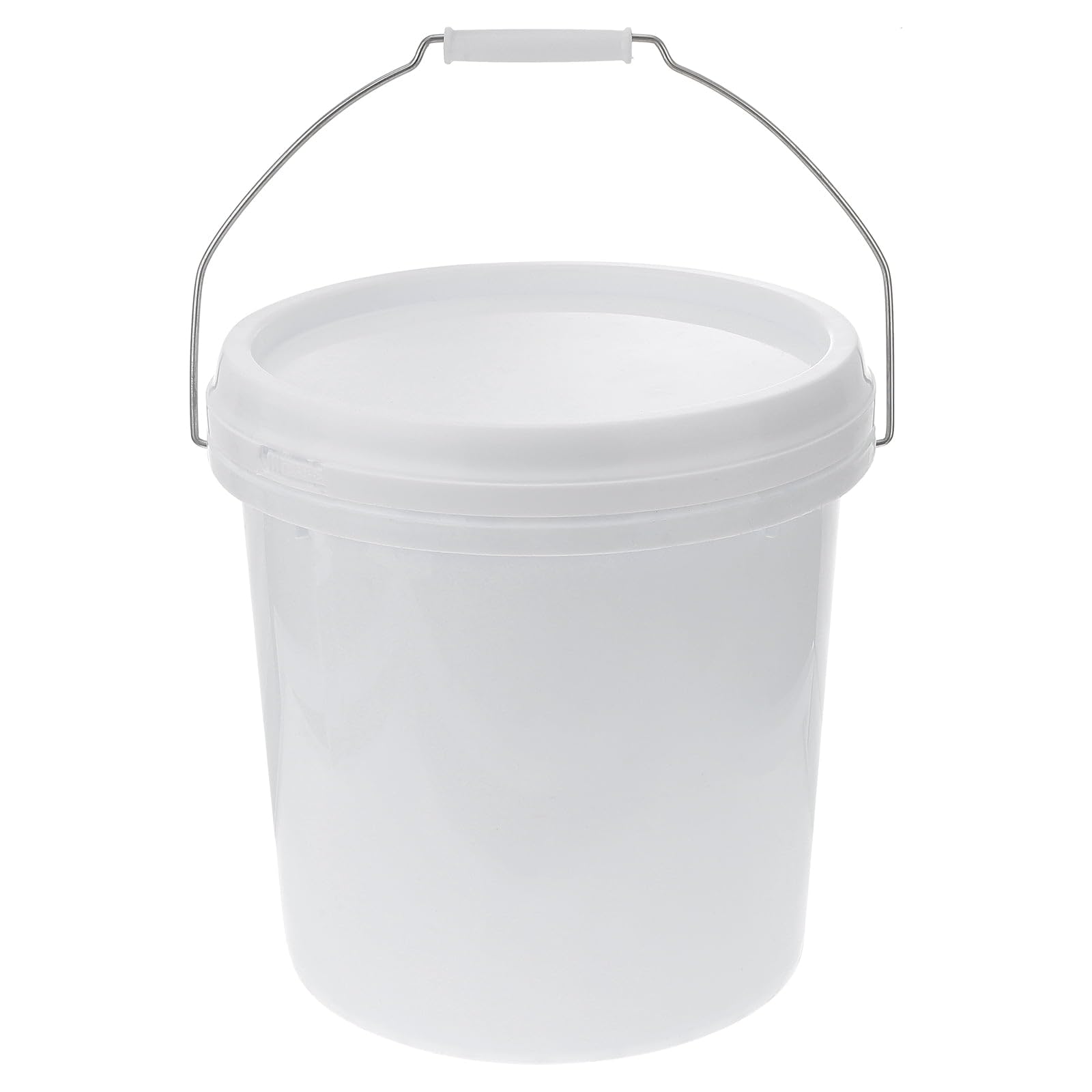VVloop 5 Gallon Plastic Pail, White,Buckets, Commercial mop Buckets, Paint Buckets