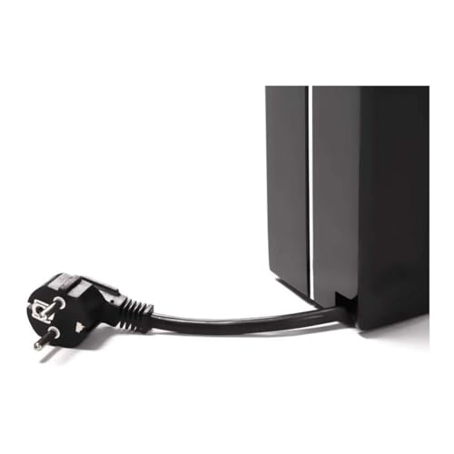 Glorious Session Cube XL Sturdy DJ Workstation with Integrated Cable Routing, Easy Assembly and Storage (Black)