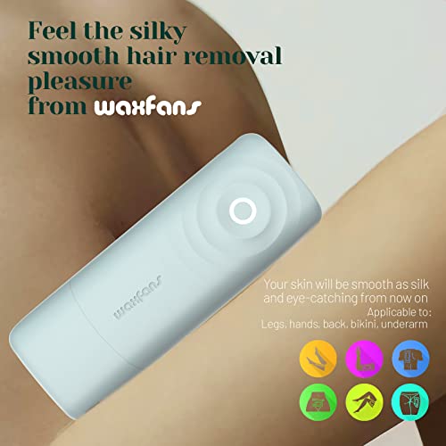 Waxfans Roll on Wax Kit for Hair Removal,Wax Warmer for Hair Removal,at Home Waxing Kit for Women,Wax RollerKit,Wax Kit for Full Body,Rose Wax Roller