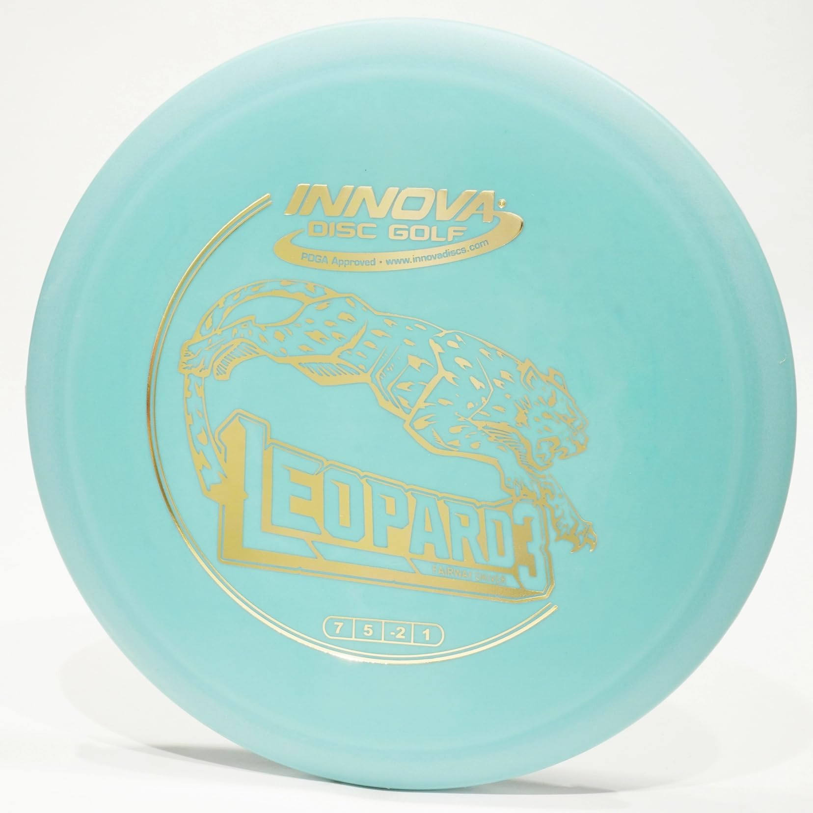 Innova Leopard3 (DX) Fairway Driver Golf Disc, Pick Weight/Color [Stamp & Exact Color May Vary] Blue (Light) 167-169 Grams