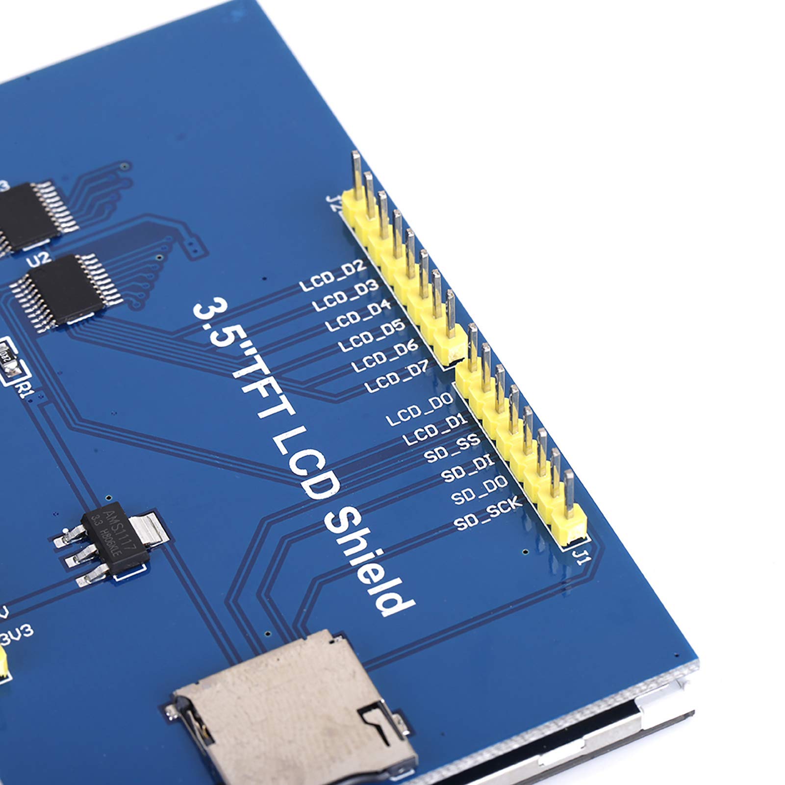 Psytfei LCD Screen 3.5in TFT LCD Display Module HDMI Module 480x320 Resistive Touch Screen Monitor Embedded Controller for Development Board(Without Touch)