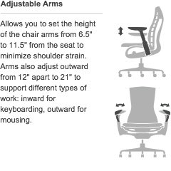 Herman Miller Embody Chair, Black Rhythm -