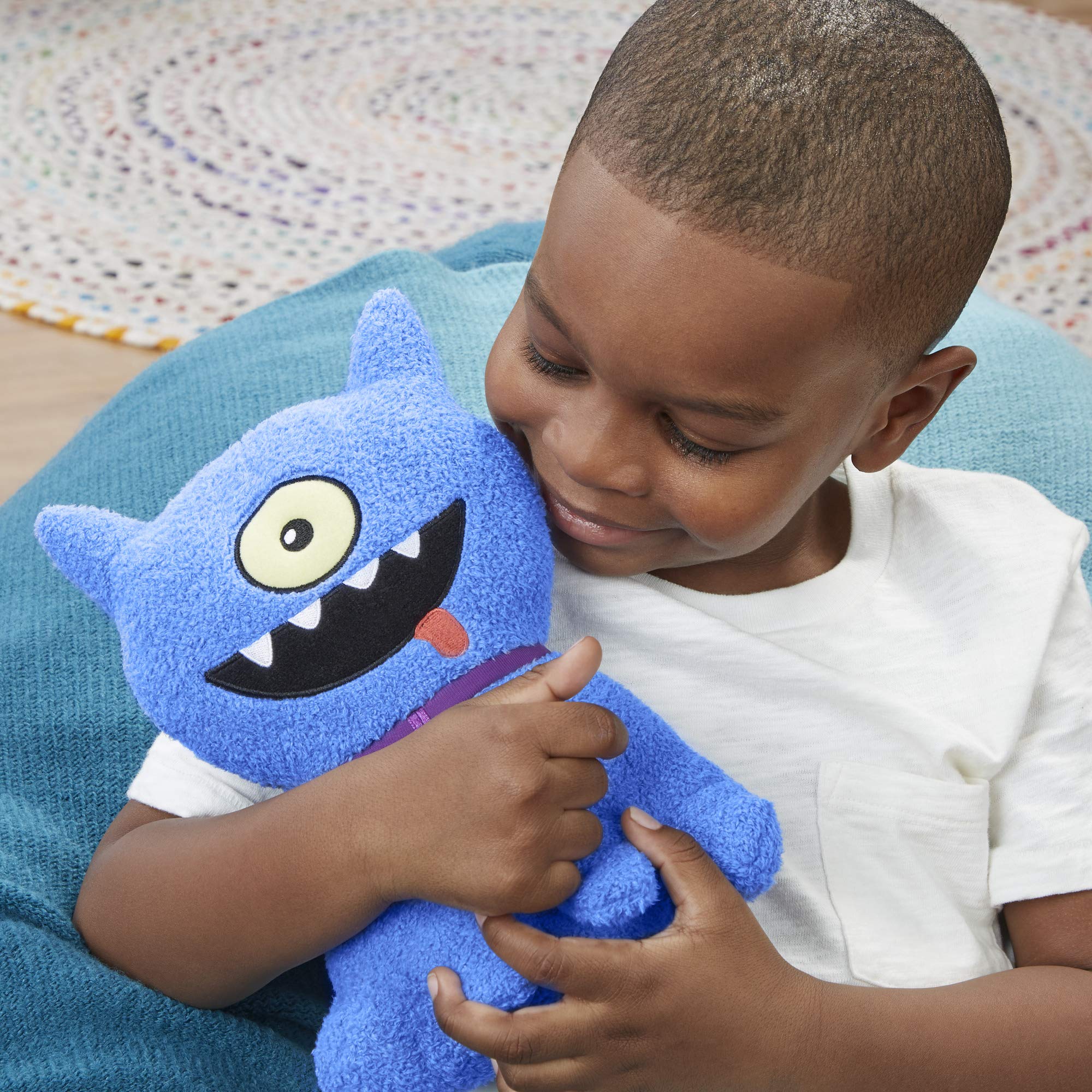 Hasbro Toys Uglydolls Feature Sounds Ugly Dog, Stuffed Plush Toy That Talks, 9.5" Tall