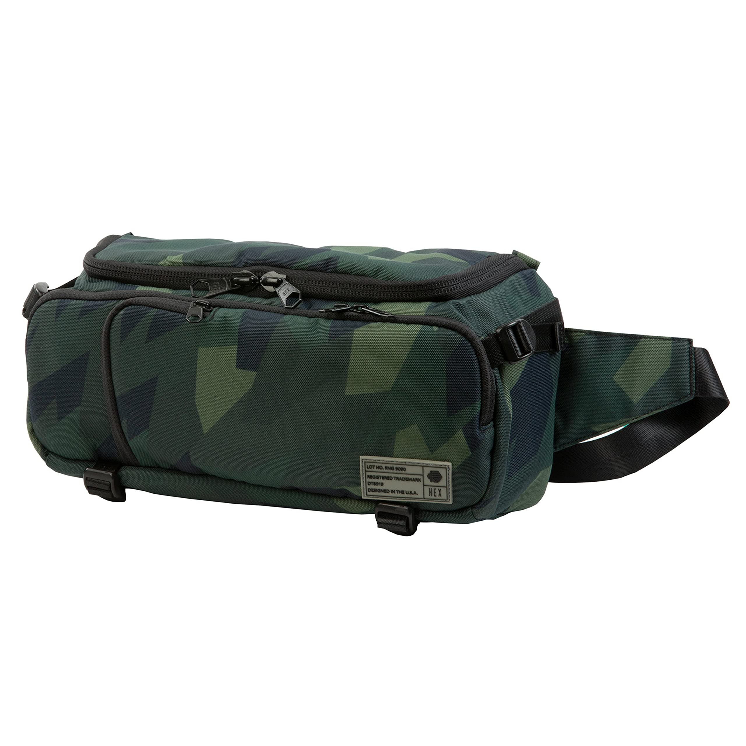 HEX Ranger DSLR Sling, with Adjustable Carry Straps, Collapsible Interior Dividers & More, Camo