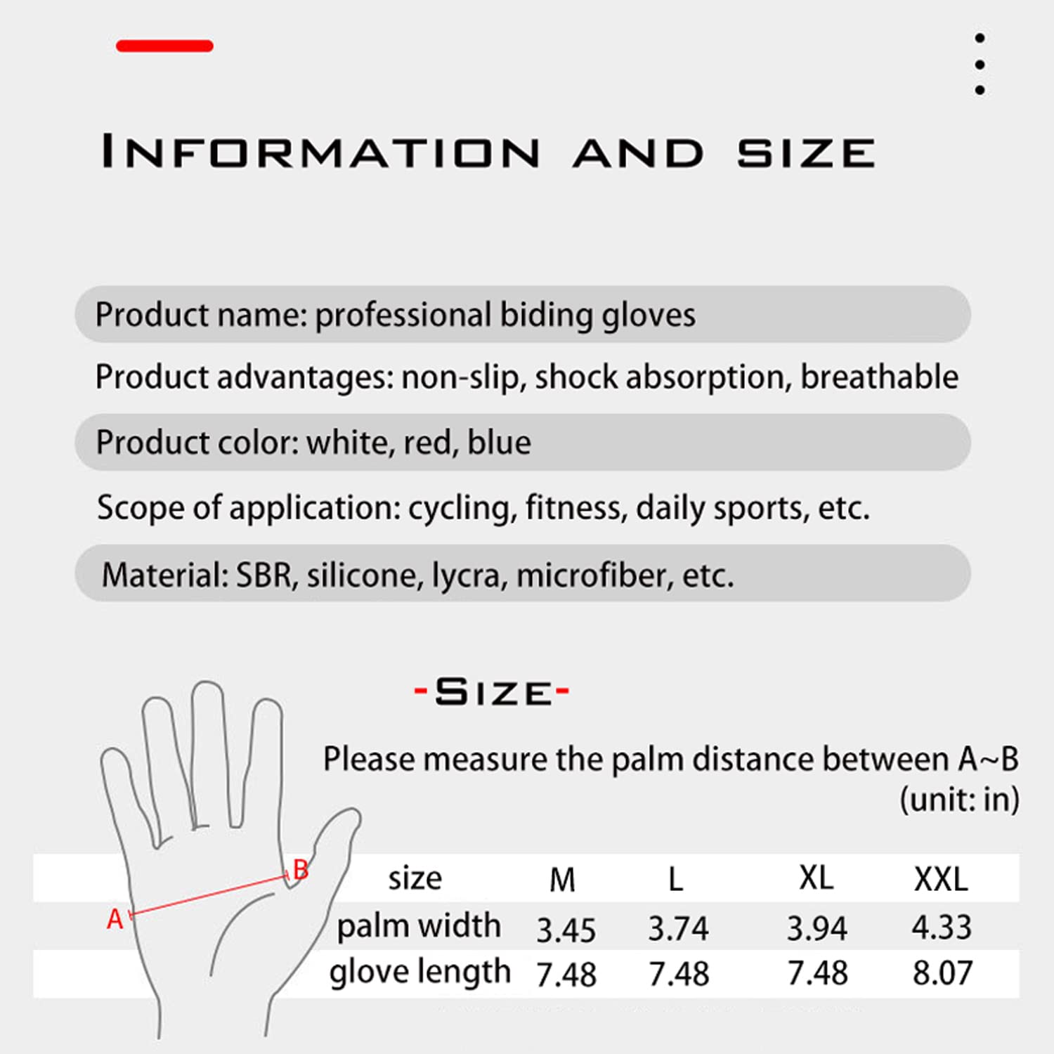 KEYDUACU High-stretch ice silk lycra breathable cycling gloves, sunscreen, non-slip, shock-absorbing half-finger sports gloves