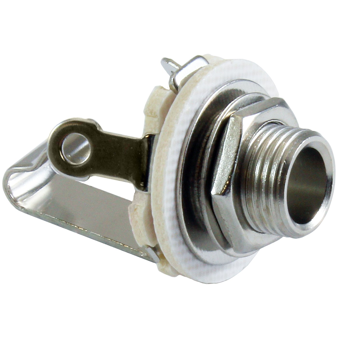 GLS Audio 1/4" Jacks Female TS Mono Panel Mount Jack - 20 PACK