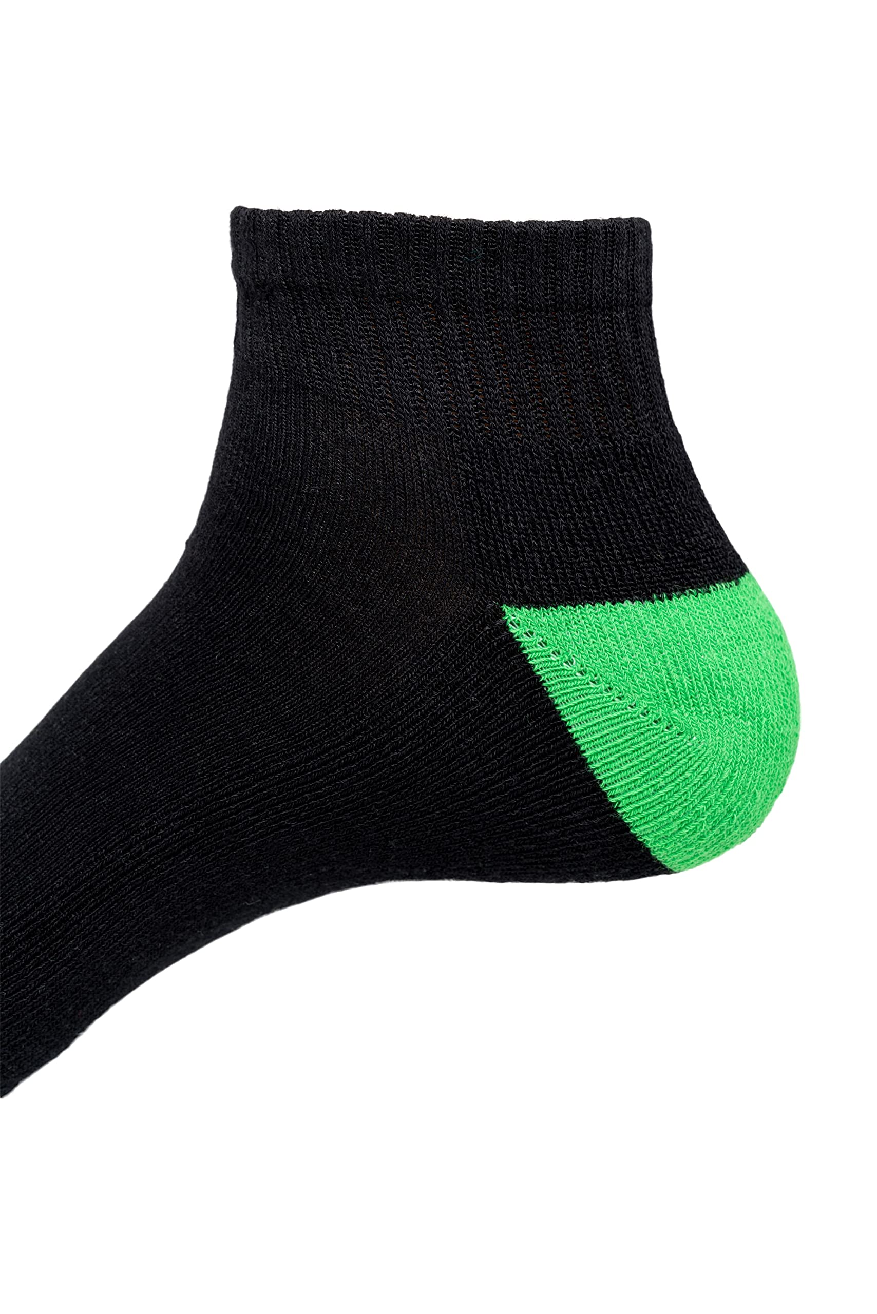 Insect Shield Bug Repellent Golf & Sport Ankle Socks, Black, Medium