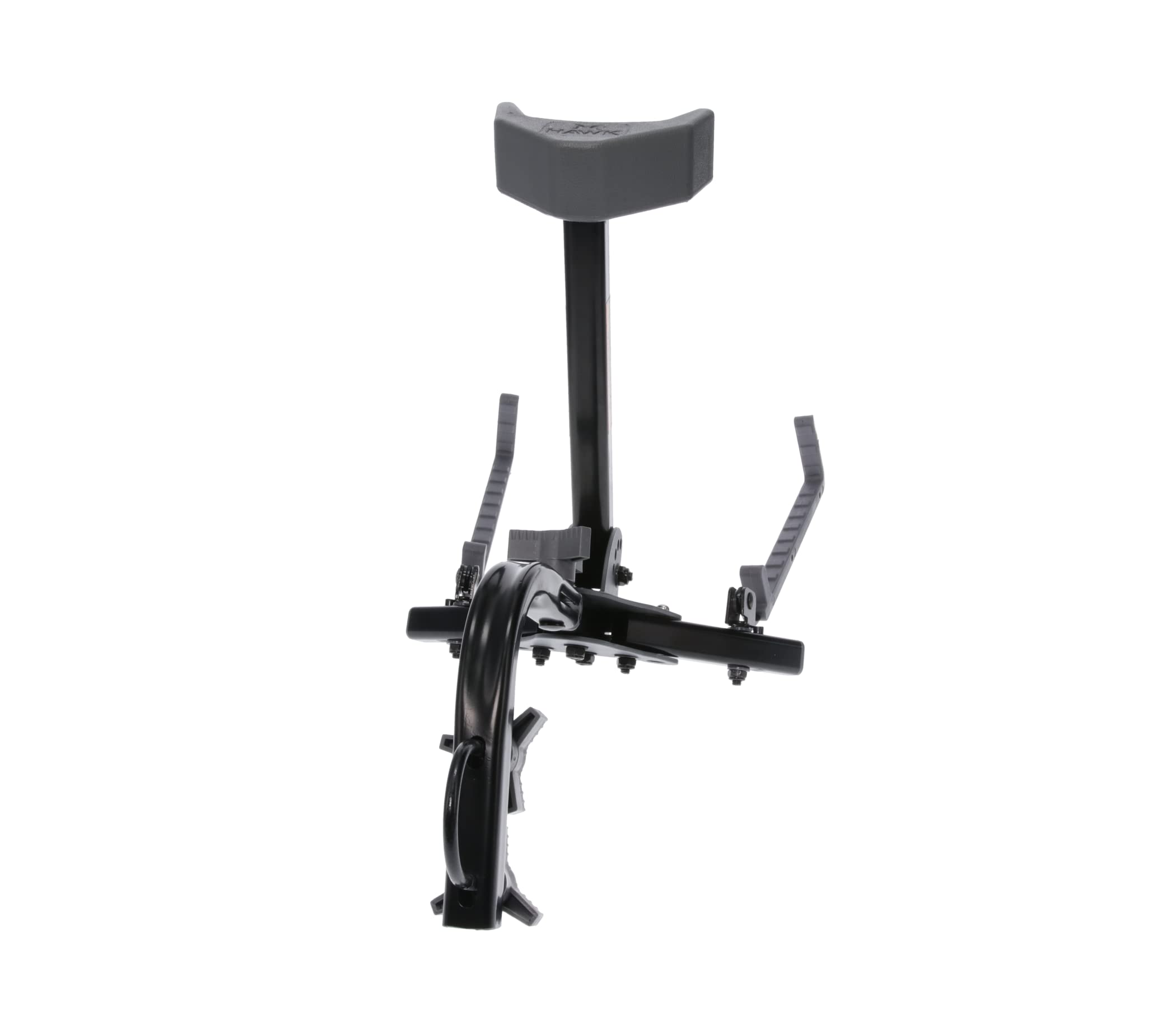 Hawk Kwik-Grab Crossbow Stand | Portable Folding Lightweight Universal Fit Archery Hunting Accessory Crossbow Holder | Treestand Adaptor Bracket, U-Bolt & Connection Knobs Included