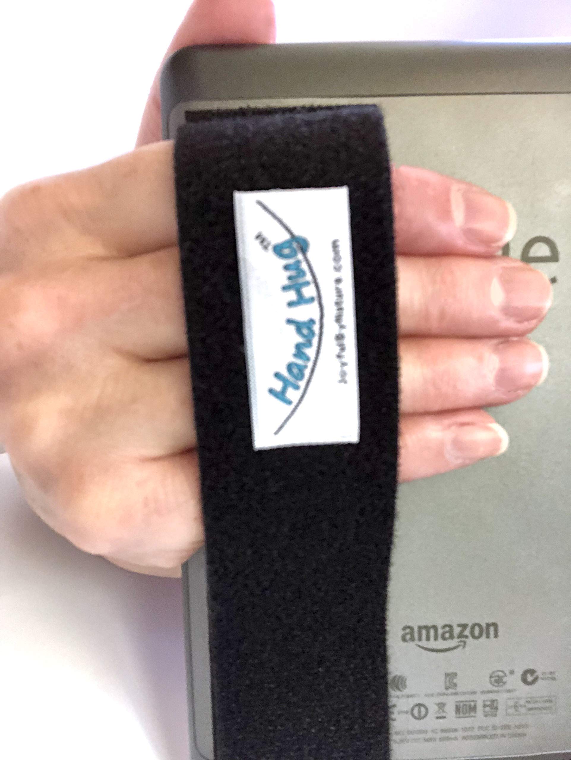 HandHug™ Tablet Grip for Kindle, Nook, Small Tablet – Sleek Portable Handle Strap for Convenient One-Handed Hold and Tap