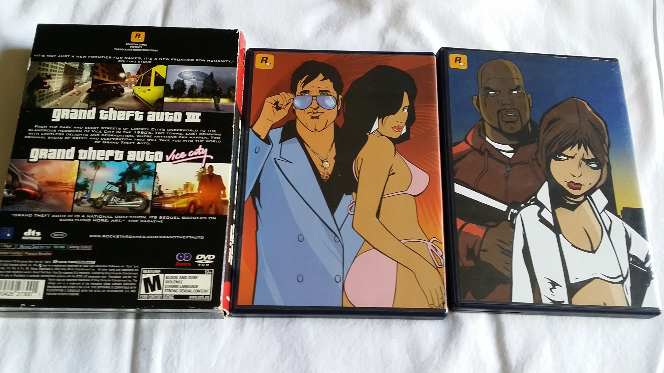 Grand Theft Auto Double Pack: Grand Theft Auto III / Grand Theft Auto Vice City - PlayStation 2